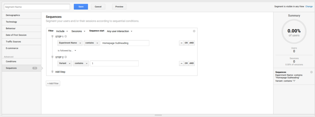 Getting Started With Google Optimize - Reflective Data